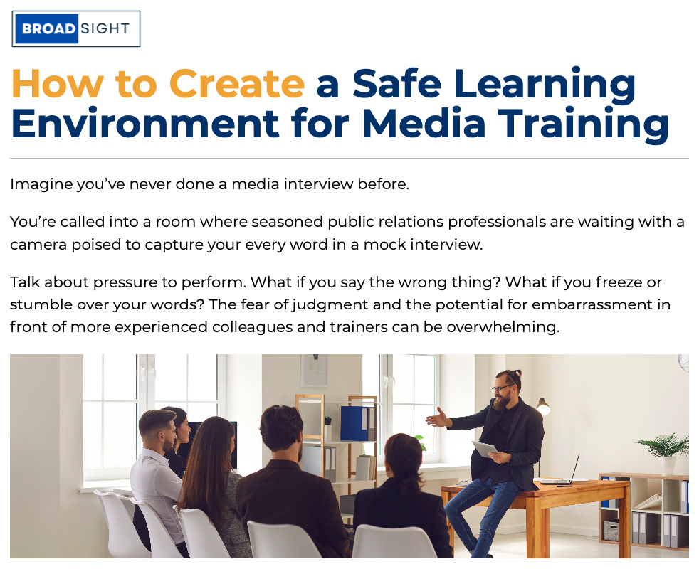 Download How to Create a Safe Learning Environment for Media Training ...